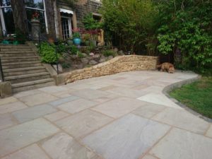 Stone Inspired Dry stone bench and terraces - Stone Inspired