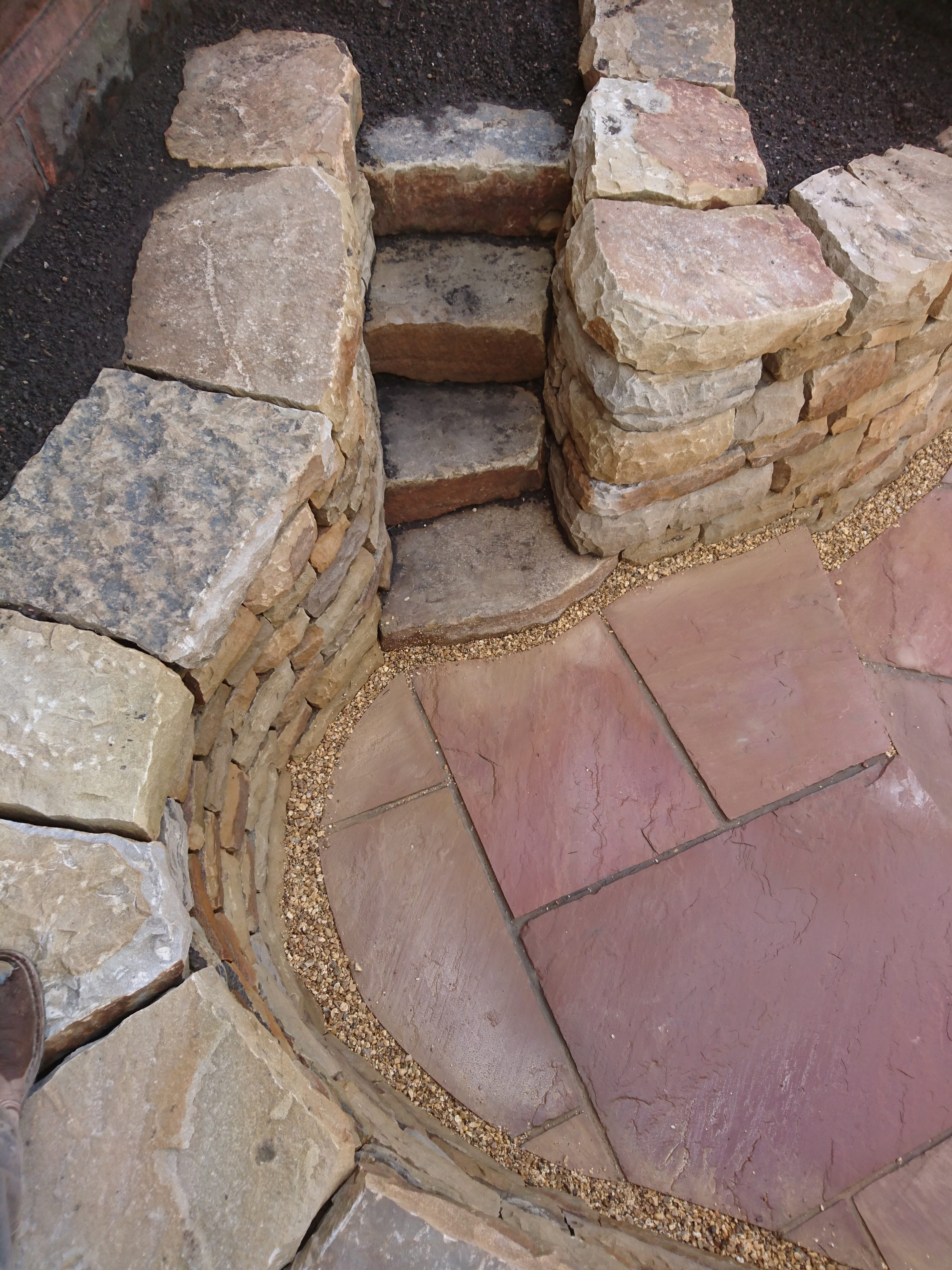 Stone Inspired Dry stone steps - Stone Inspired