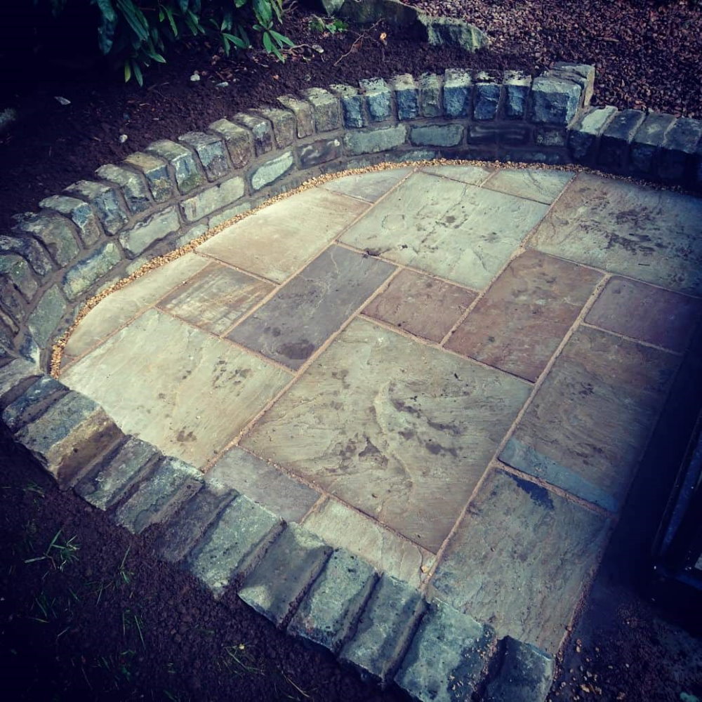 Stone Inspired Garden stone work - Dunfermline - Stone Inspired